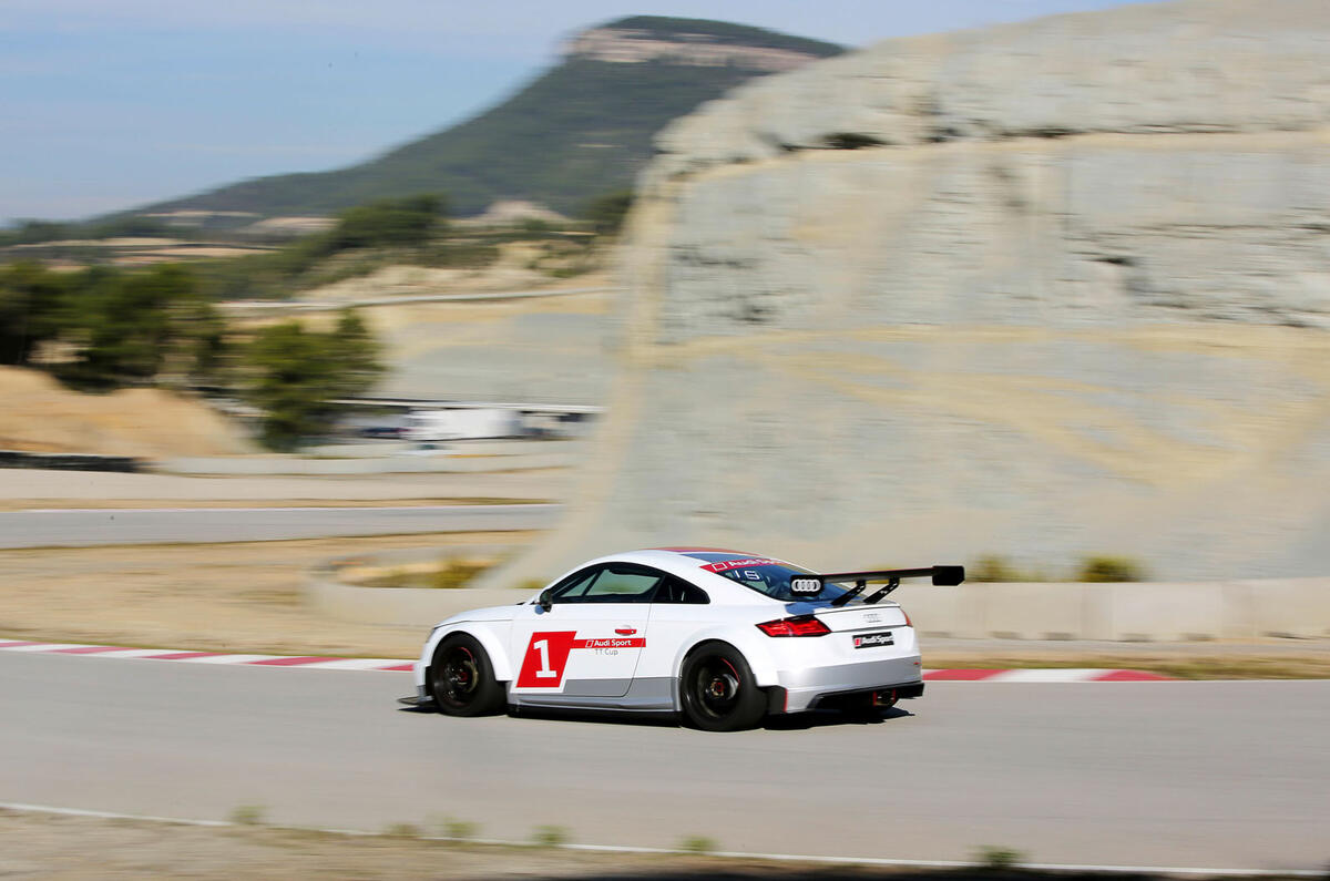 Audi unleashes racing version of the new TT | Autocar