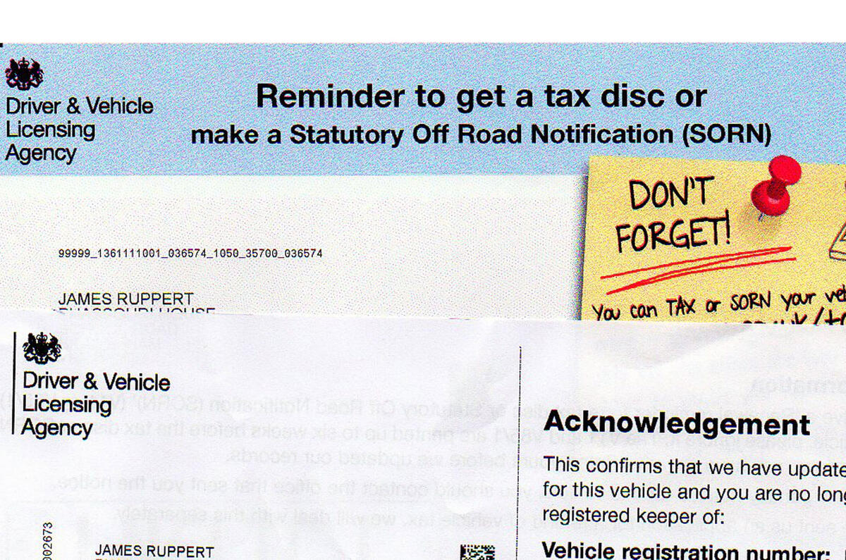 The DVLA still isn't up to speed when it comes to vehicle tax | Autocar