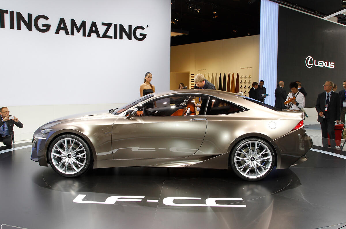 Paris motor show 2012: Lexus LF-CC | Autocar