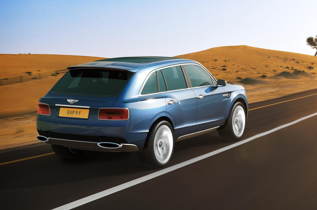 Geneva motor show 2012: Bentley EXP 9 F concept | Autocar