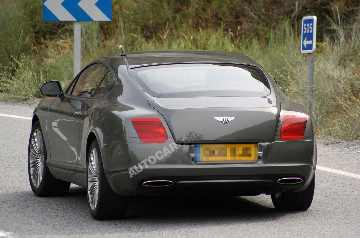 Bentley Conti' GT spied undisguised | Autocar