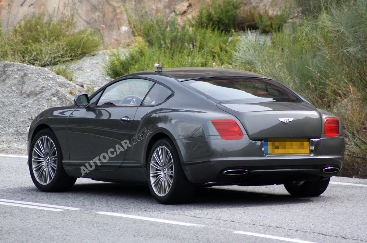 Bentley Conti' GT spied undisguised | Autocar