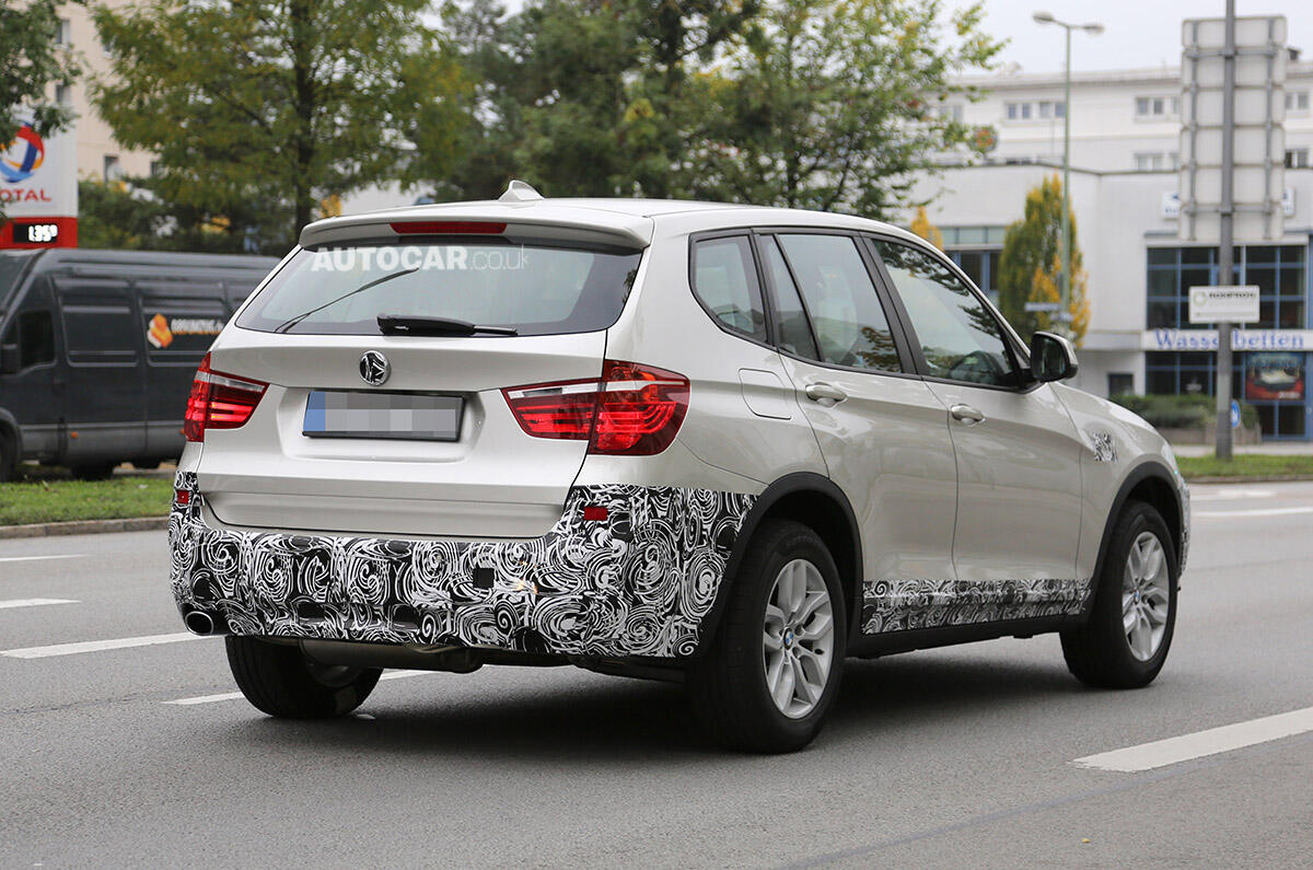 BMW X3 facelift spotted - first pictures | Autocar