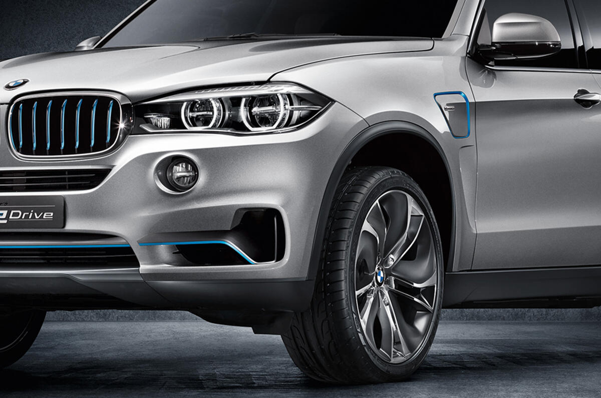 BMW Concept X5 eDrive hybrid unveiled