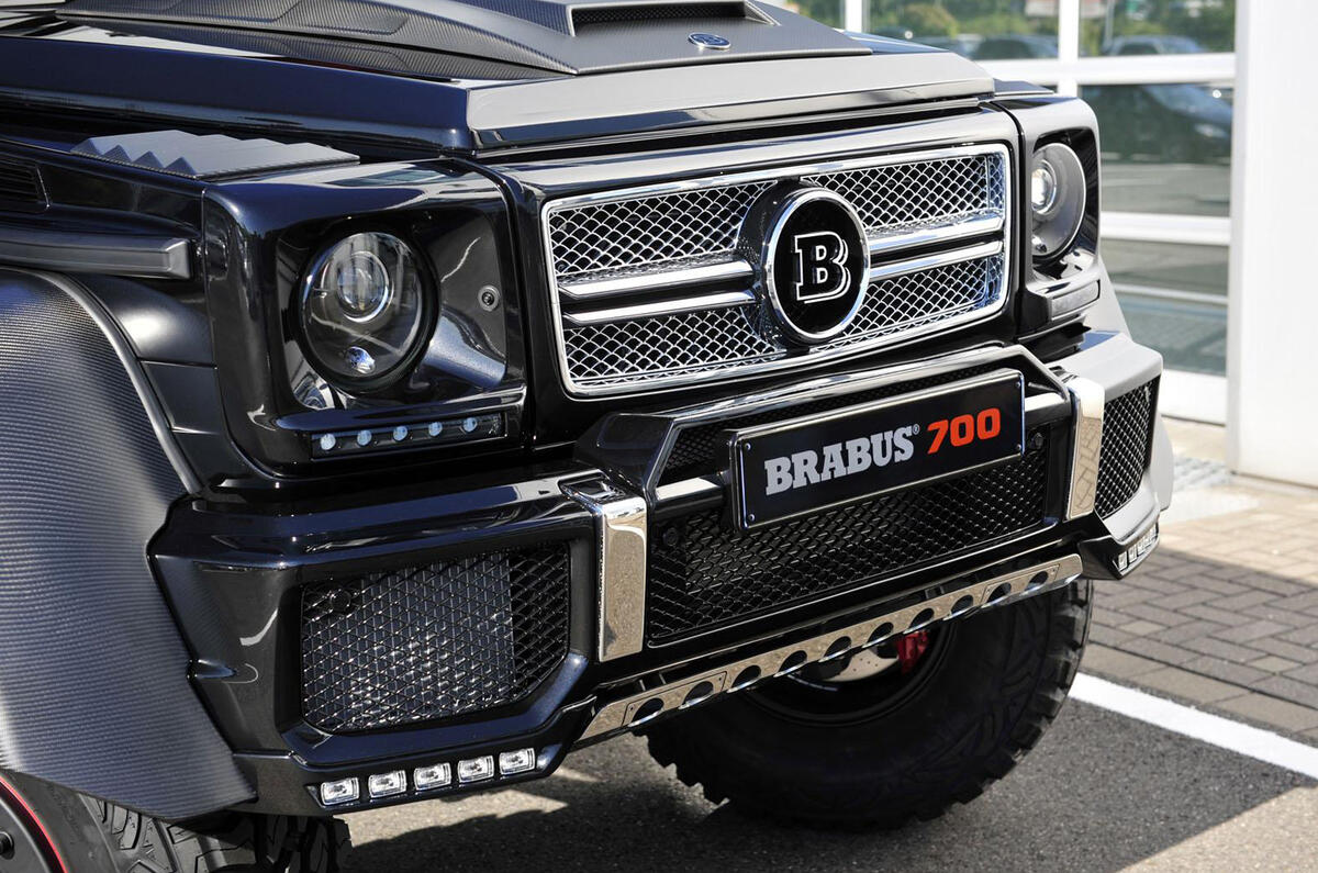 Six-wheeled 691bhp Brabus unveiled | Autocar