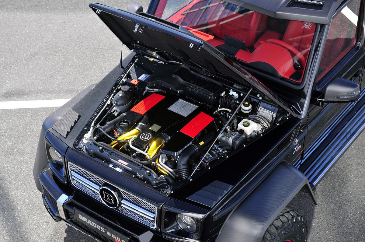 Six-wheeled 691bhp Brabus unveiled | Autocar