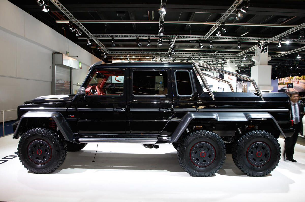 Six-wheeled 691bhp Brabus unveiled | Autocar
