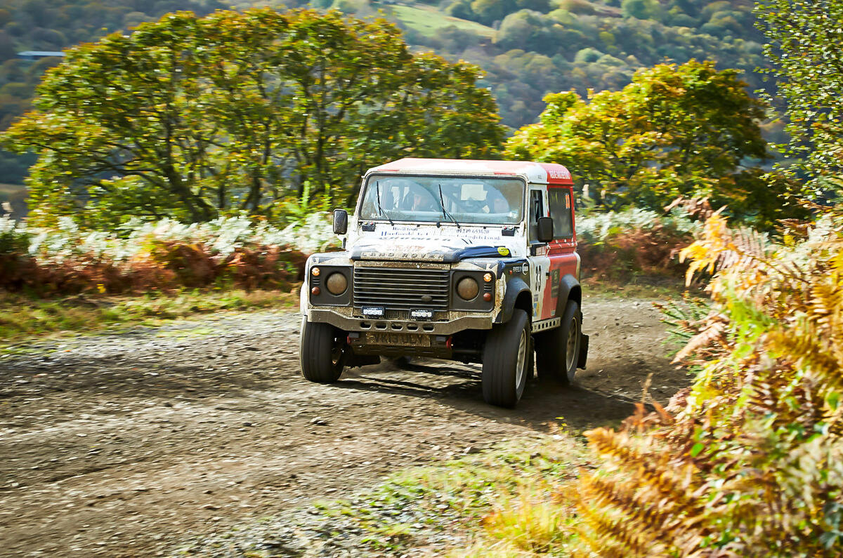 Rallying in the Land Rover Defender Challenge - picture special