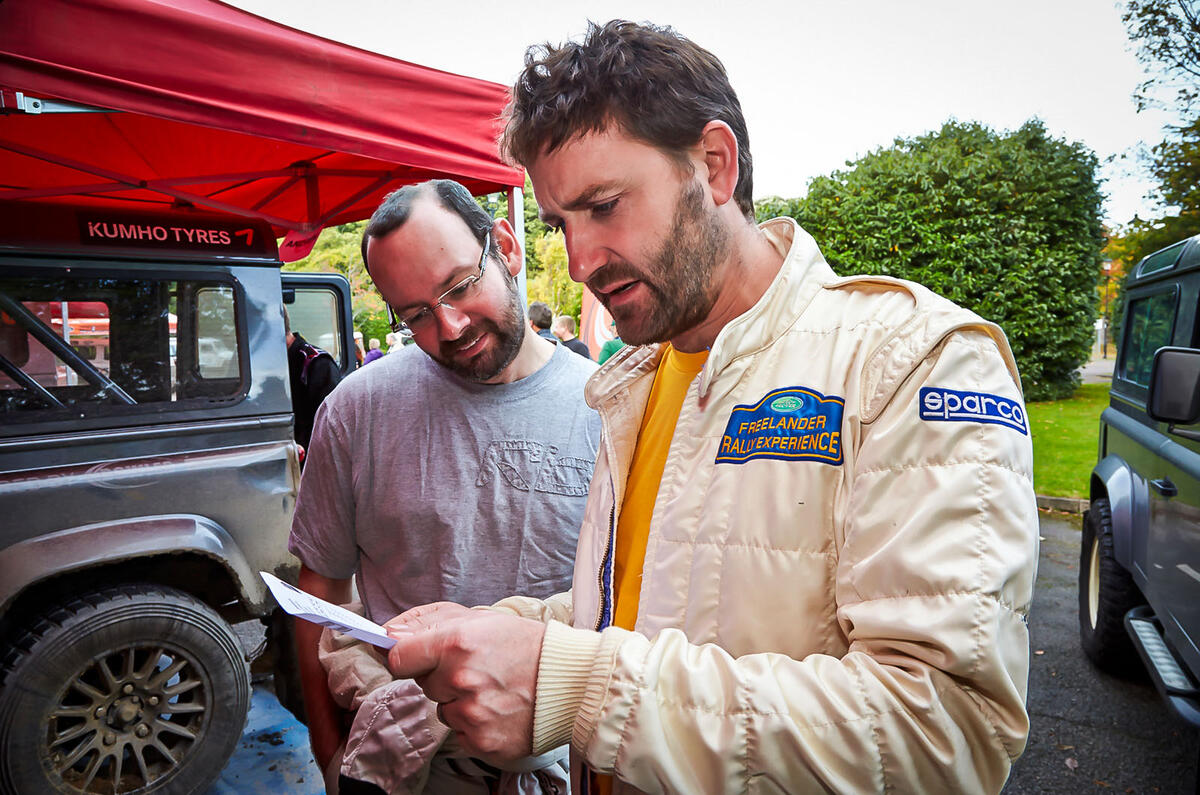 Rallying in the Land Rover Defender Challenge - picture special