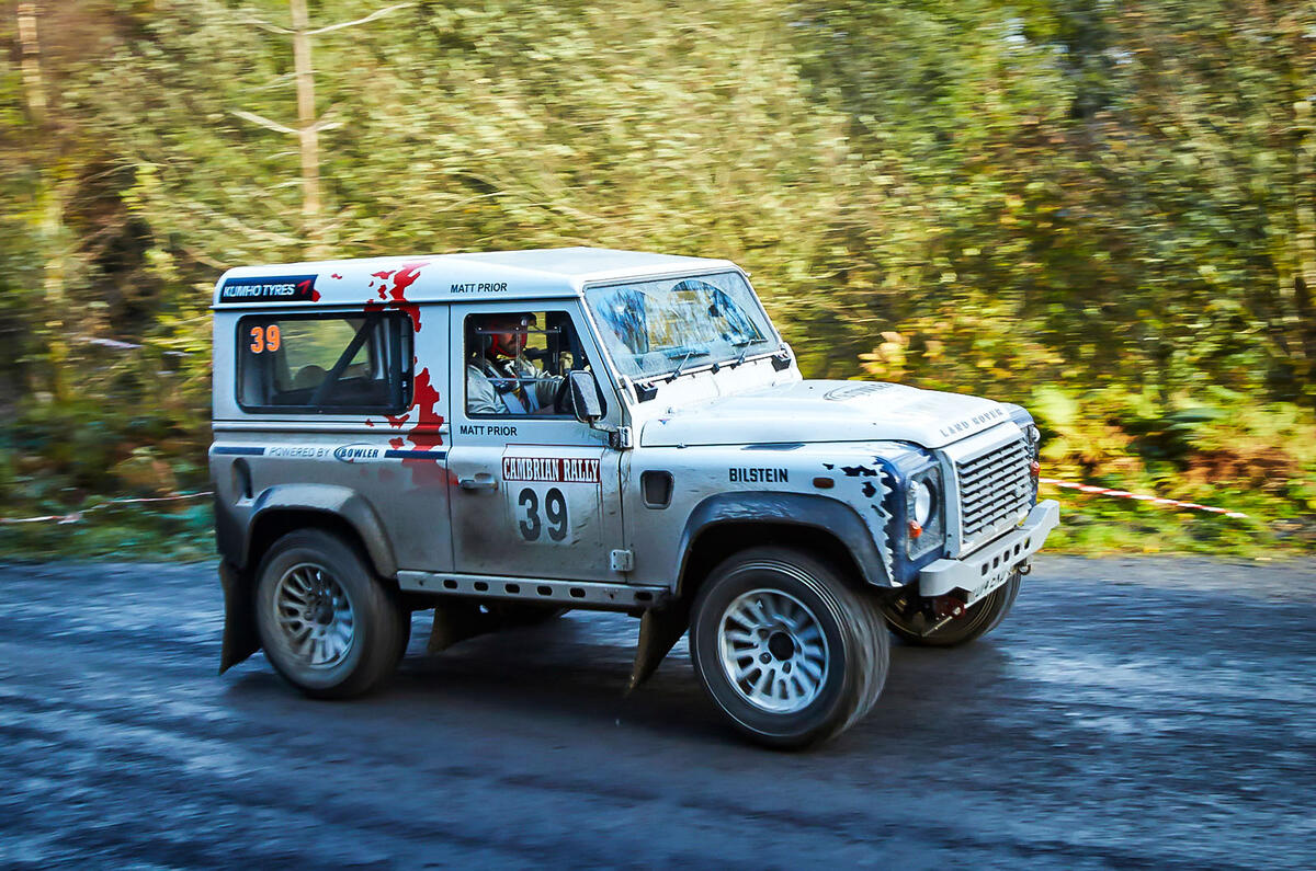Rallying in the Land Rover Defender Challenge - picture special