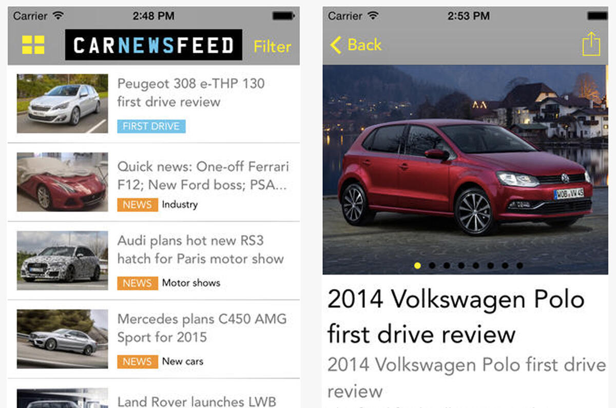 Download Autocar's free Car News Feed app | Autocar