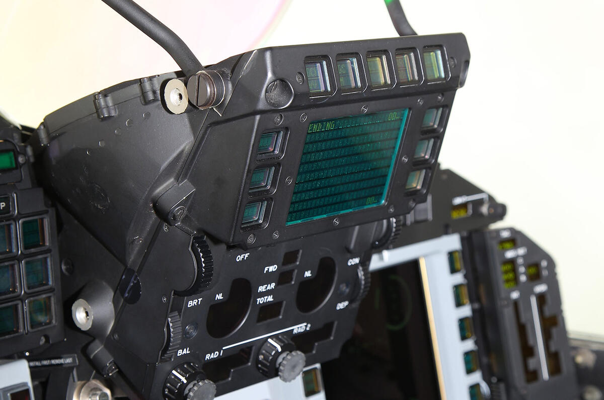 Cockpit comparison - Jaguar F-type versus Eurofighter Typhoon | Autocar