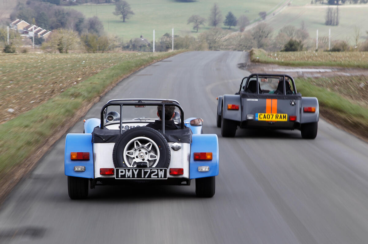 The Caterham Seven is 40 years old. Has it changed much? We pair the ...