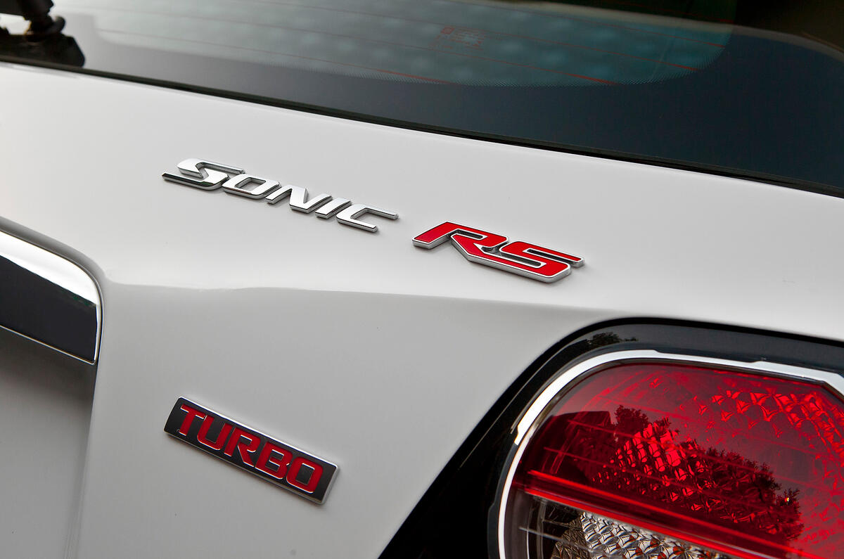 Chevrolet Sonic RS review | Autocar