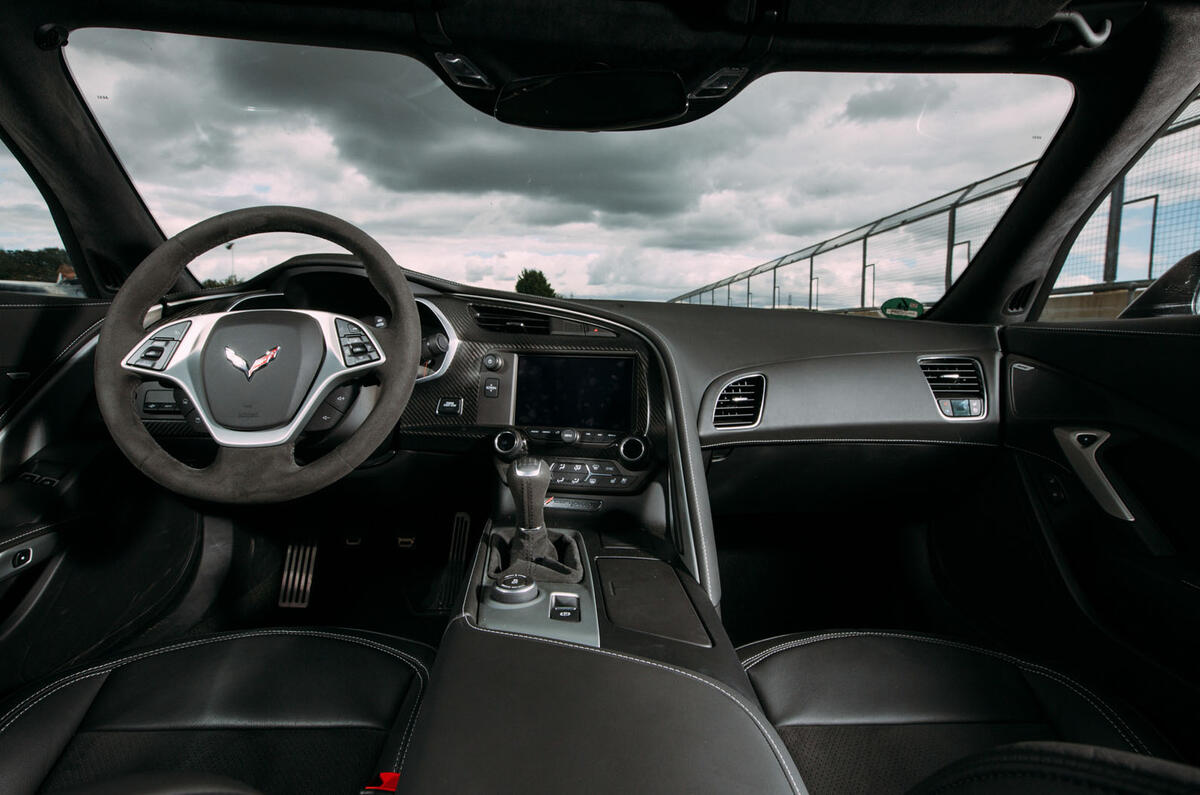 Chevrolet Corvette C7 2014-2019 interior | Autocar
