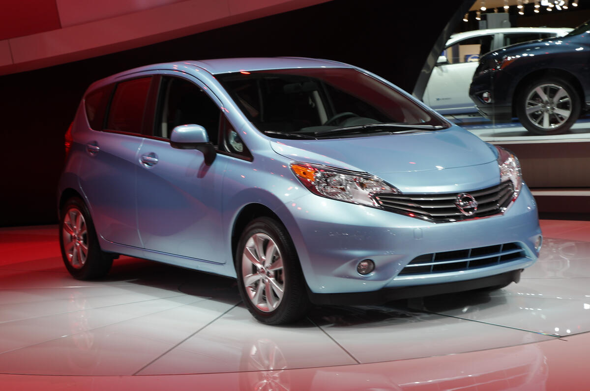 Detroit motor show 2013: Nissan Versa Note | Autocar