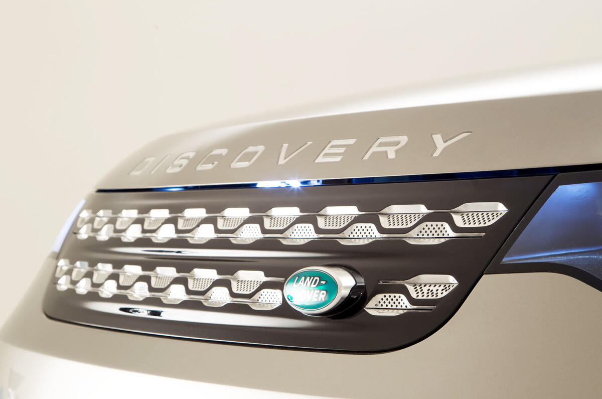 Land Rover Discovery Vision concept - exclusive studio pictures | Autocar