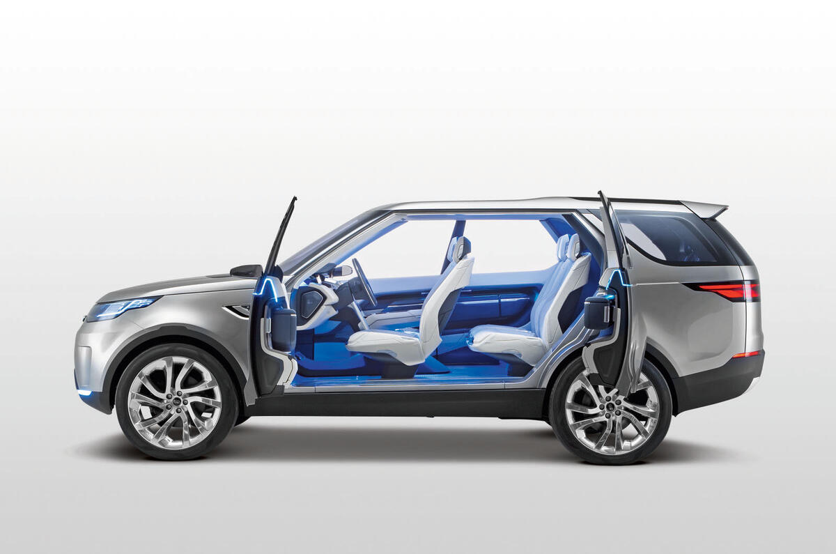 Land Rover Discovery Vision concept - exclusive studio pictures | Autocar