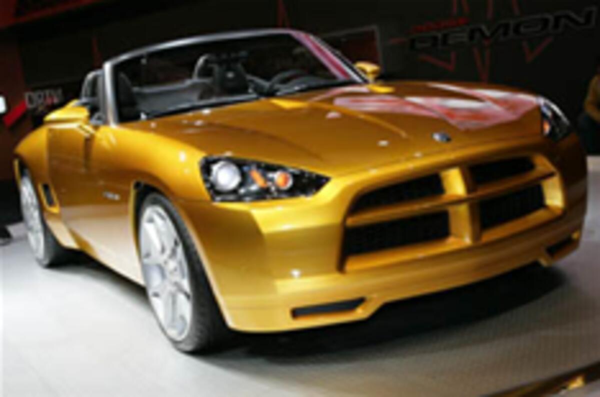 Dodge Demon Concept Cars Dodge Demon Concept First Look Motor