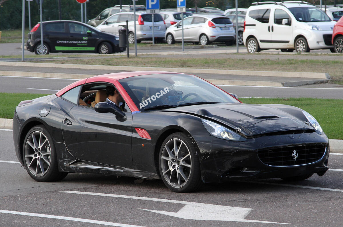 Faster Ferrari California spied | Autocar