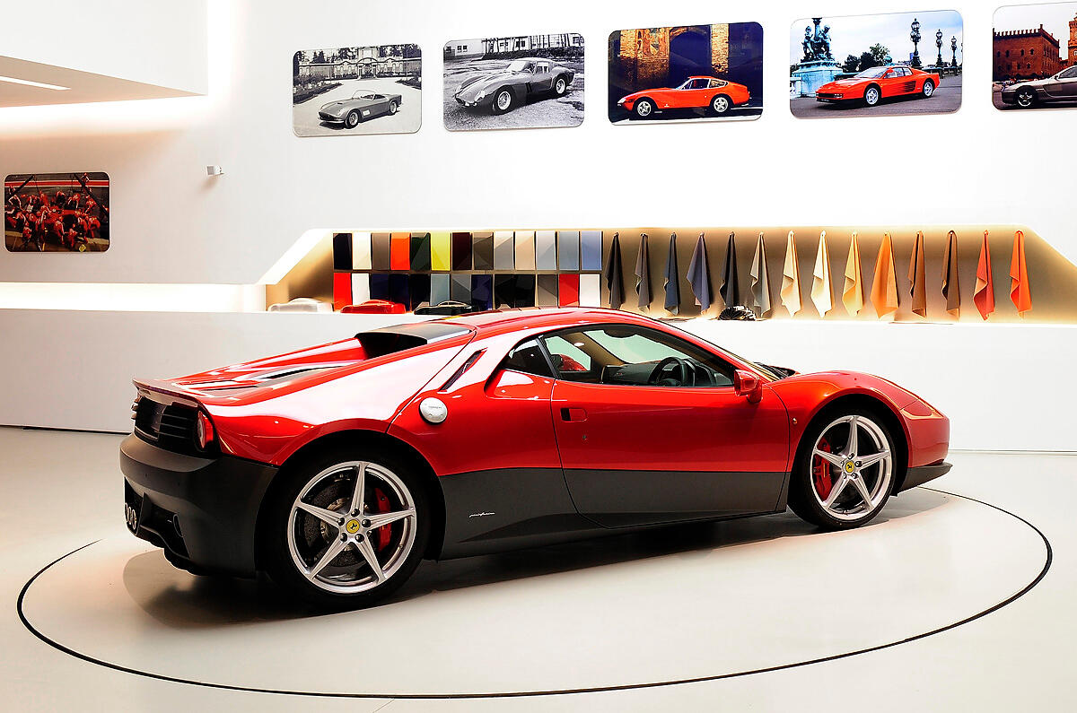 Eric Clapton's one-off Ferrari SP12 EC revealed | Autocar