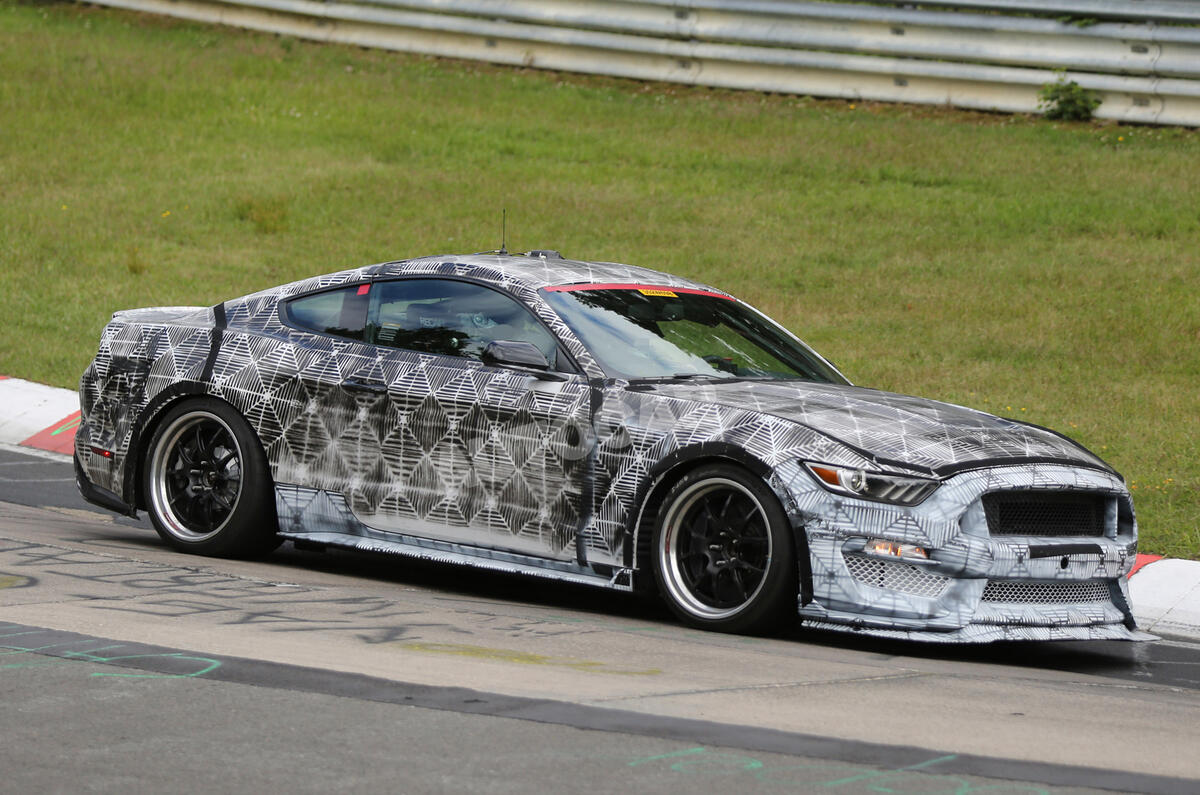 New high-performance Ford Mustang SVT takes to the Nurburgring | Autocar