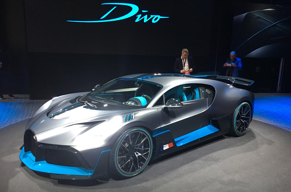 New Bugatti Divo: track-focused hypercar shown in Paris | Autocar