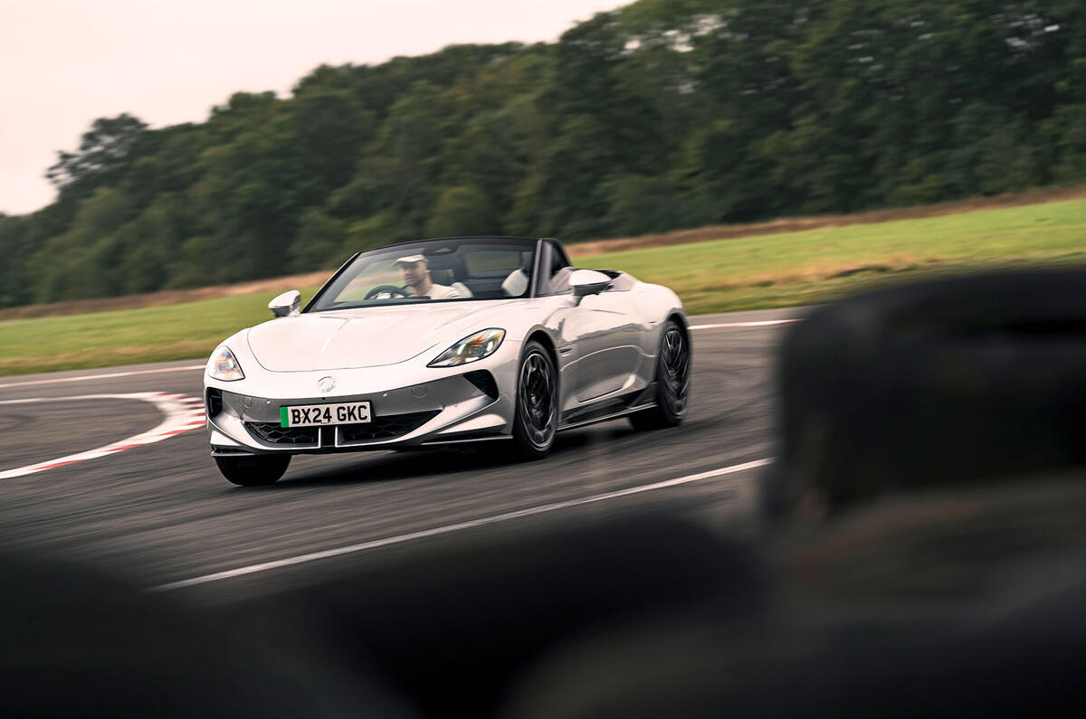Cyber attack: BMW Z4 vs MG Cyberster | Autocar