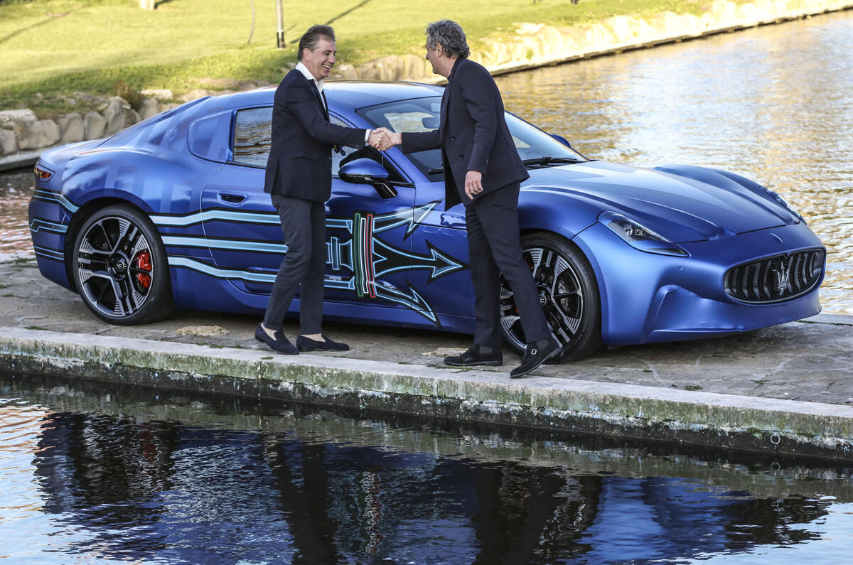 New electric Maserati Granturismo drops all disguise in new shots ...