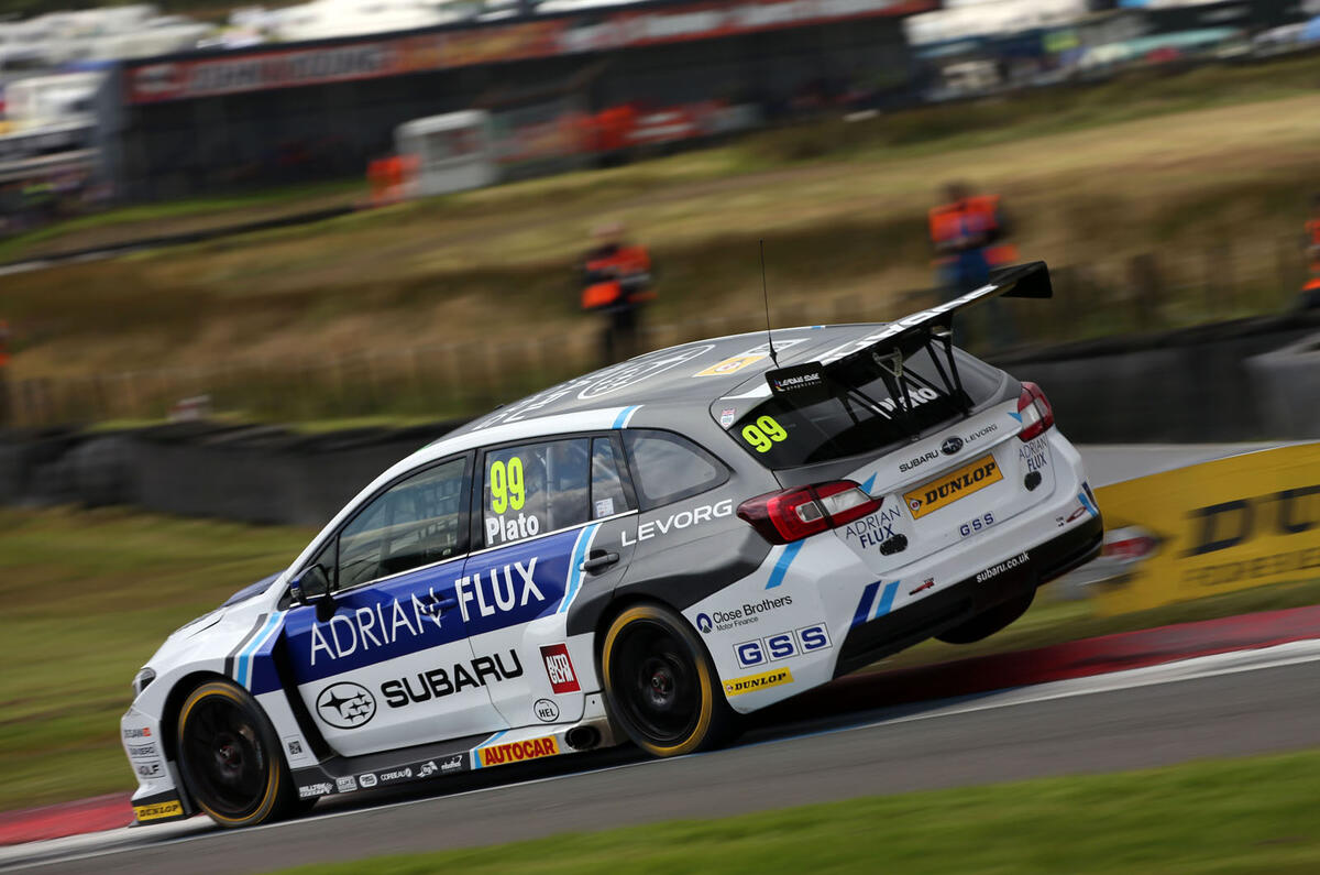 BTCC 2017: Subaru pair Plato and Sutton dominate at Knockhill | Autocar
