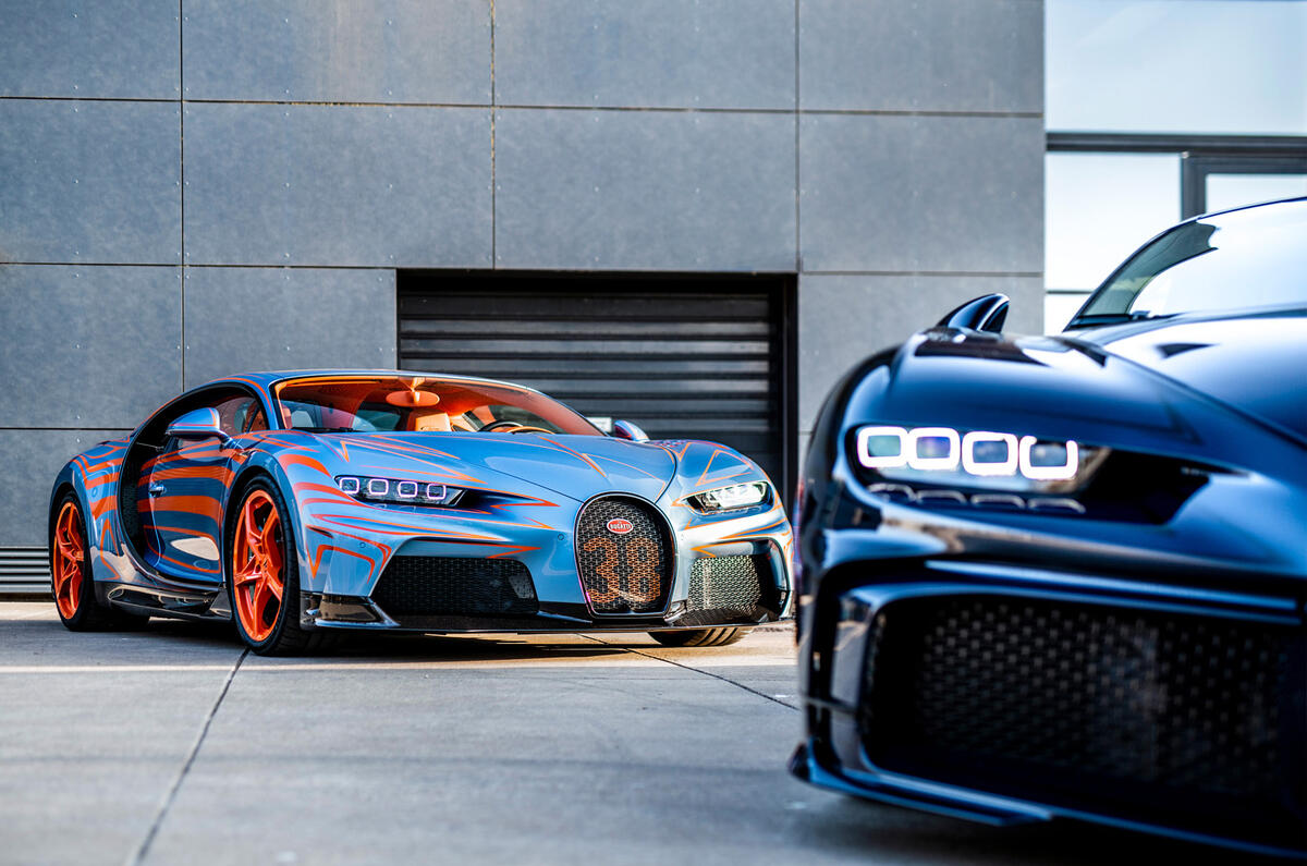 Bugatti reveals two bespoke Chiron models with unique liveries | Autocar