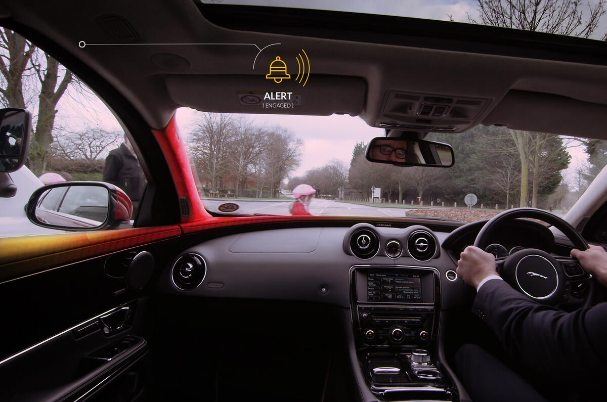 New JLR safety technology to prevent bike collisions | Autocar