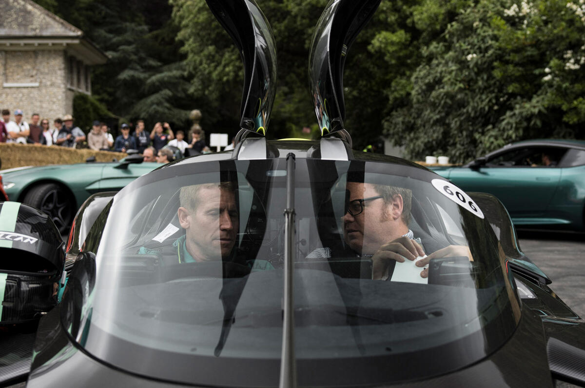 Racing lines: A ride in the Aston Martin Valkyrie | Autocar