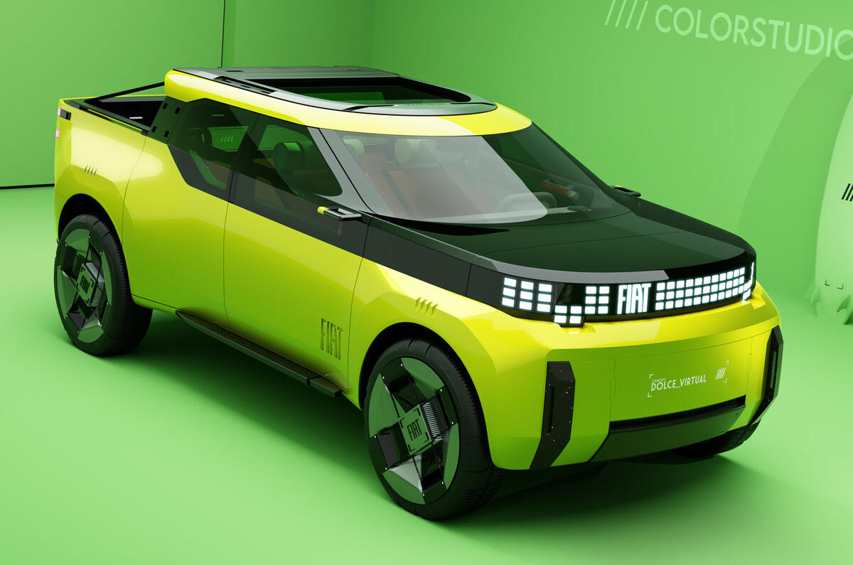 Electric Fiat Panda previewed as one of five shock new concepts | Autocar