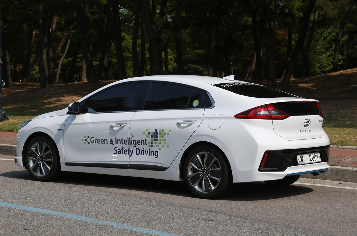 Hyundai Ioniq hybrid autonomous – first ride | Autocar