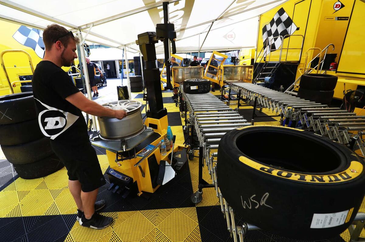 Racing tyre timeline: from rainforest to race track | Autocar