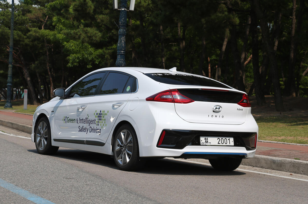 Hyundai Ioniq hybrid autonomous – first ride | Autocar