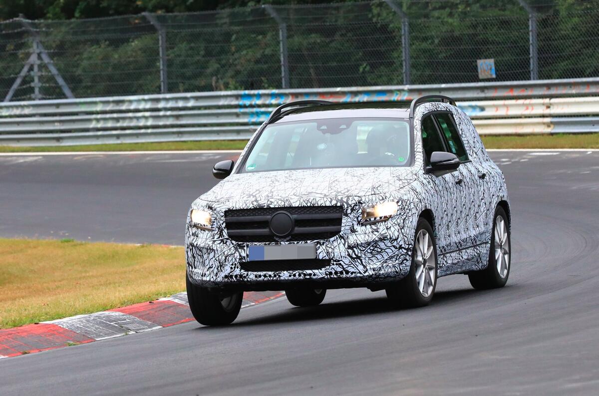 Mercedes-Benz GLB previewed ahead of Shanghai debut | Autocar