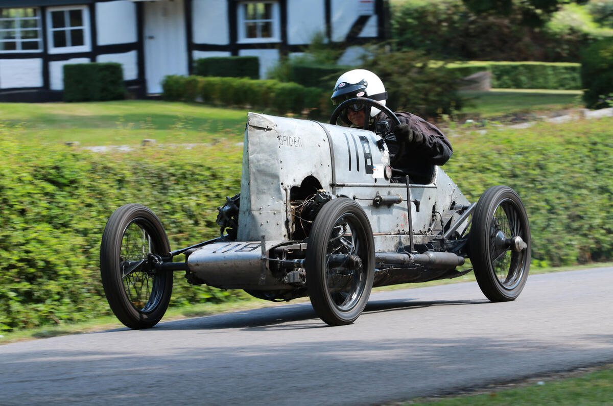 The thrill of seeing a 1923 GN Spider climb Shelsey | Autocar