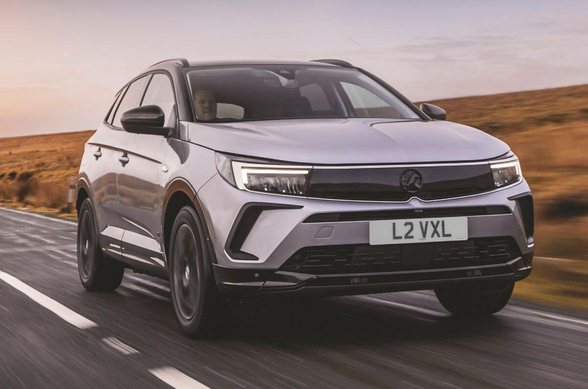 Vauxhall Grandland GS Line Plug in Hybrid e 2022 UK first drive Autocar