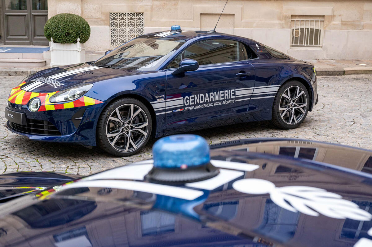 Alpine A110 joins French police force | Autocar