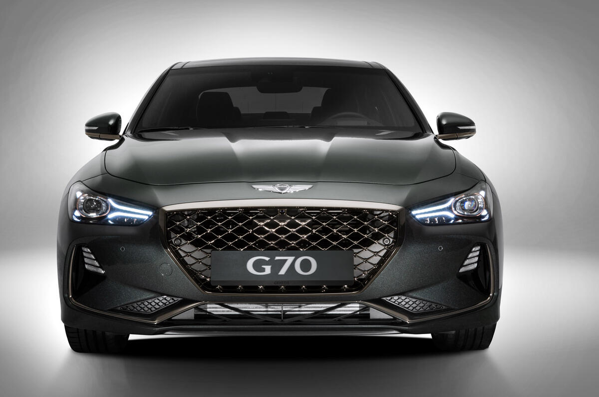 Genesis G70 rear-wheel-drive saloon guns for luxury German brands | Autocar