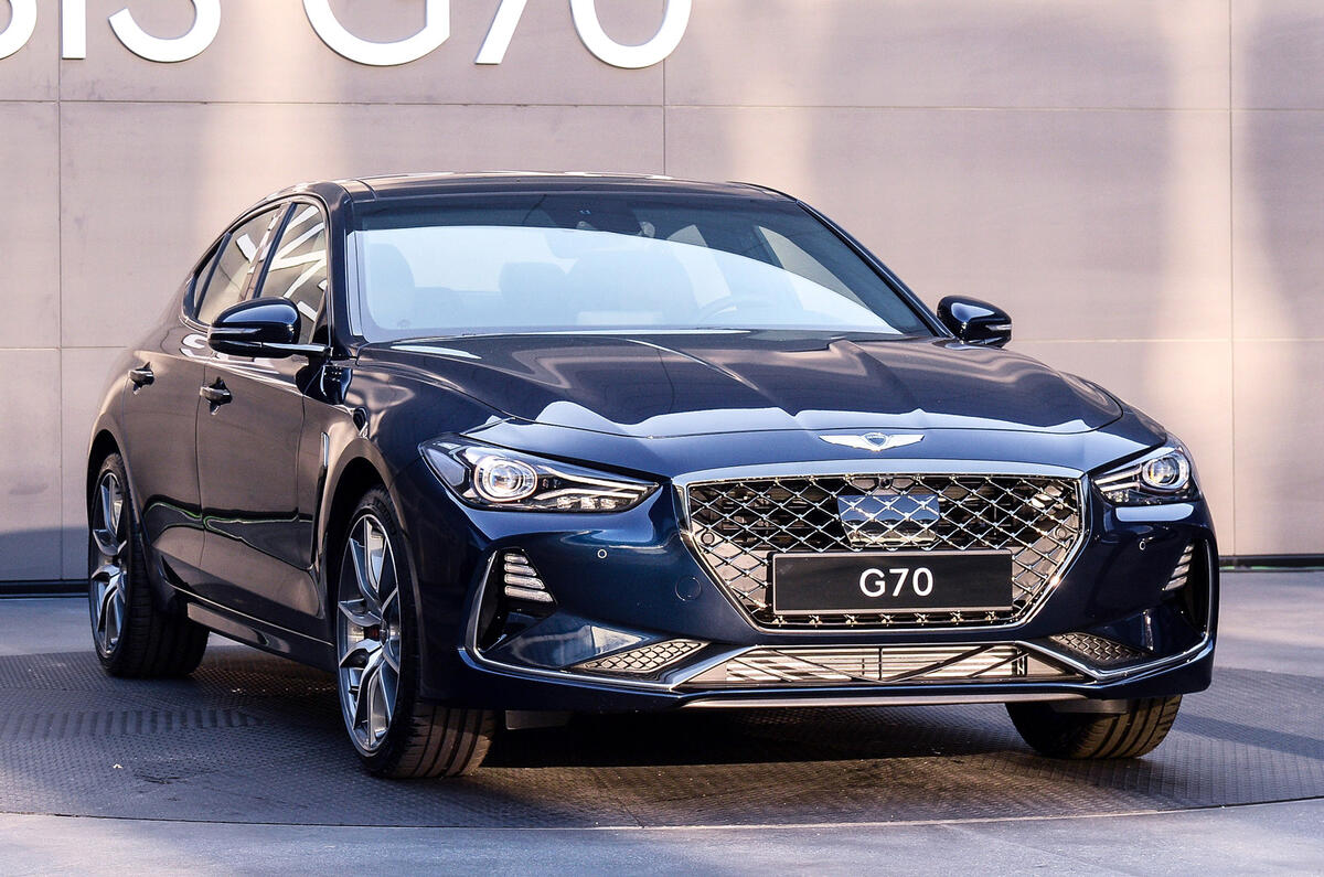 Genesis G70 rear-wheel-drive saloon guns for luxury German brands | Autocar