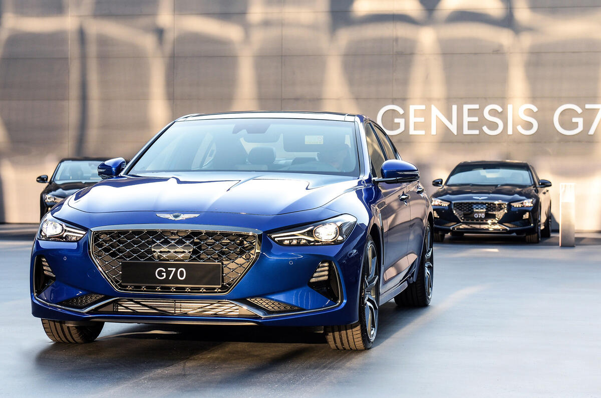 Genesis G70 rear-wheel-drive saloon guns for luxury German brands | Autocar