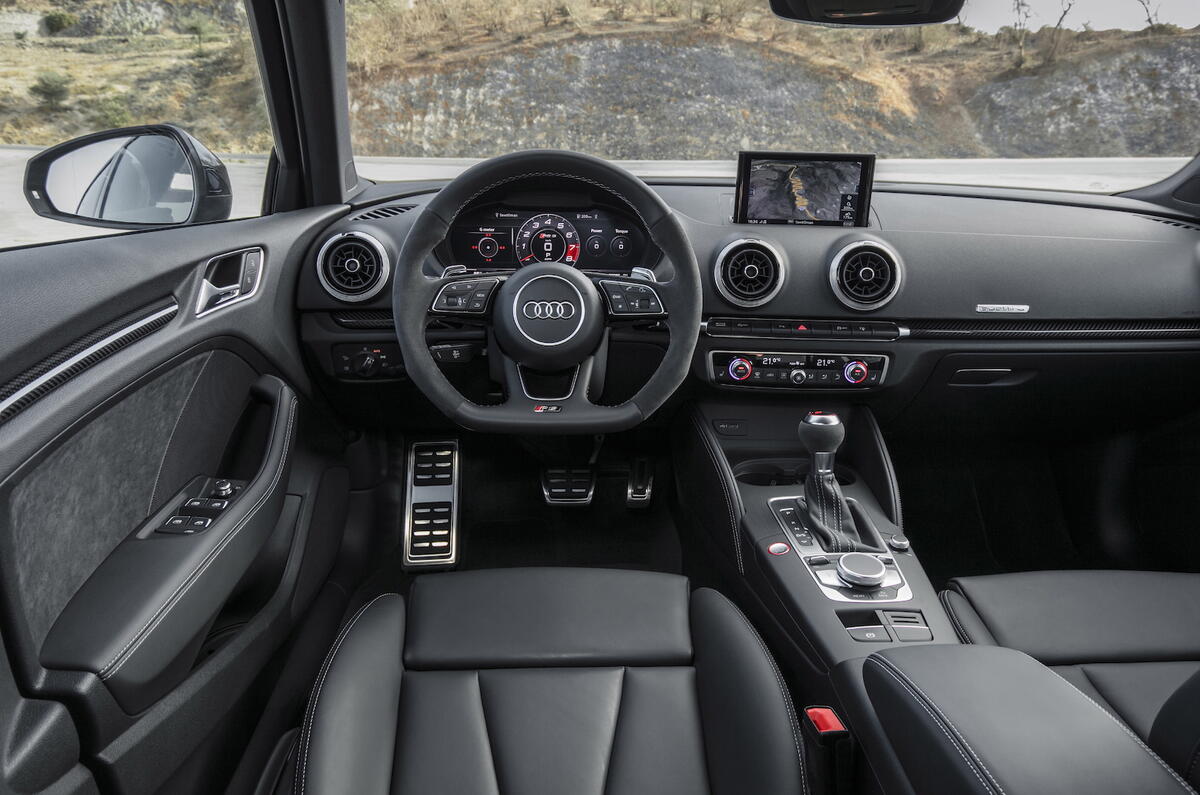 Audi RS3 Saloon 2017 review Autocar