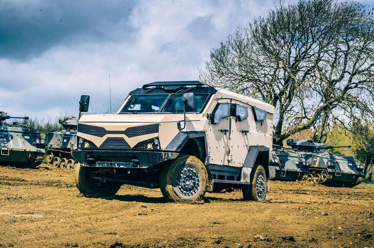The Transporter: Driving an armoured Plasan Sandcat | Autocar