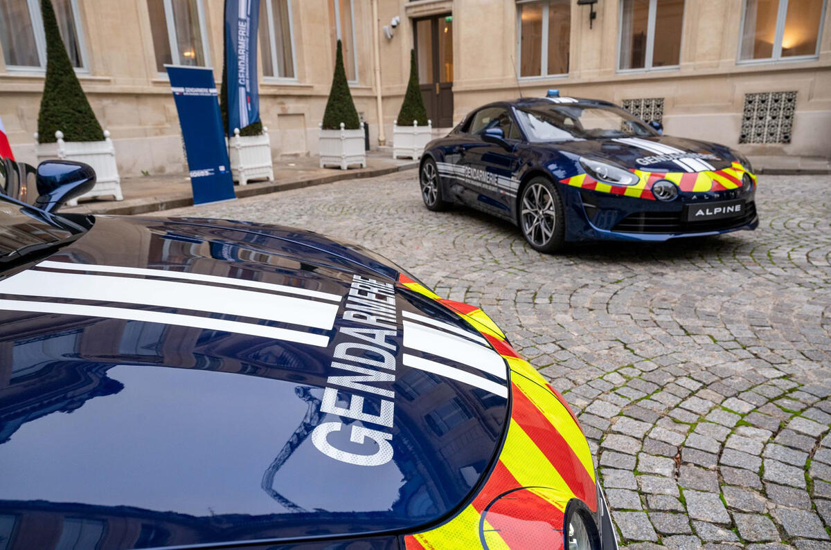 Alpine A110 joins French police force | Autocar