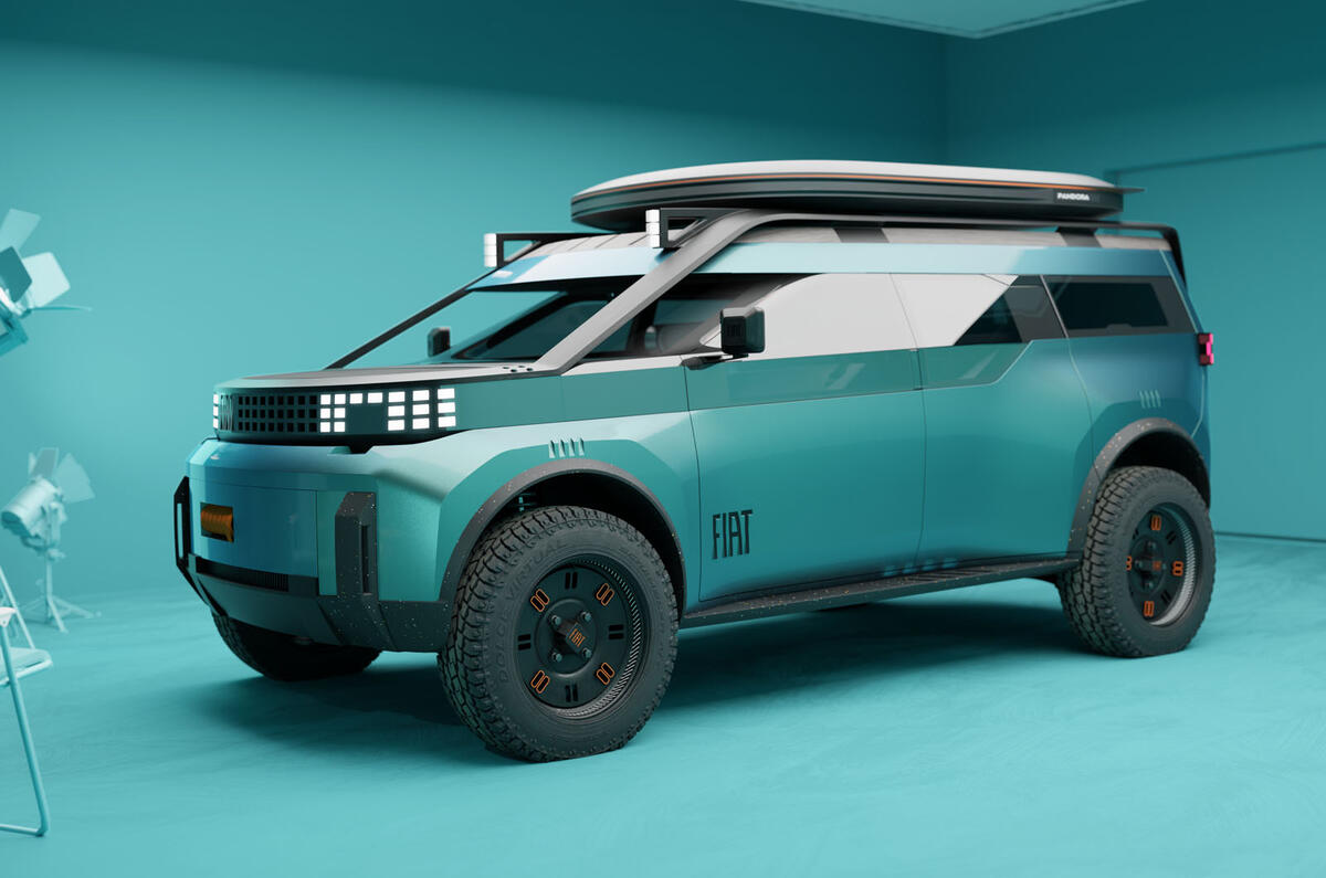 Electric Fiat Panda previewed as one of five shock new concepts | Autocar