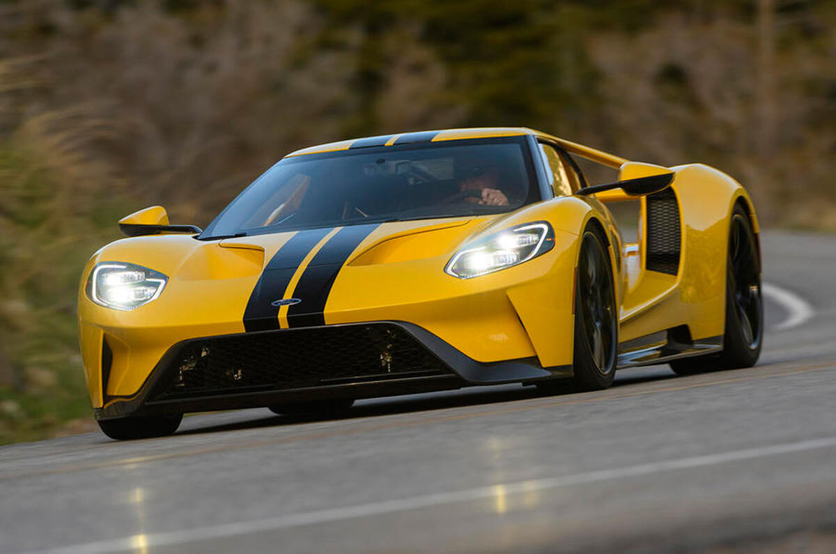 Bred for endurance: Ford GT race car driven on track | Autocar