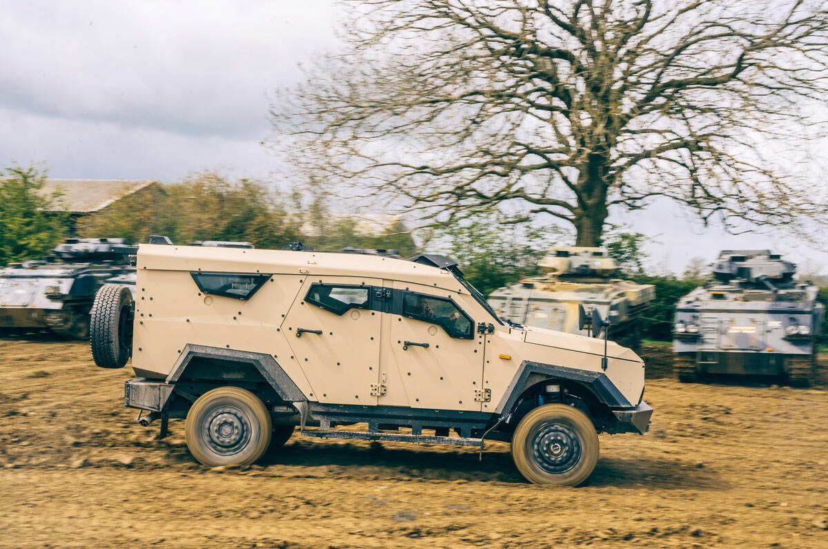 The Transporter: Driving an armoured Plasan Sandcat | Autocar
